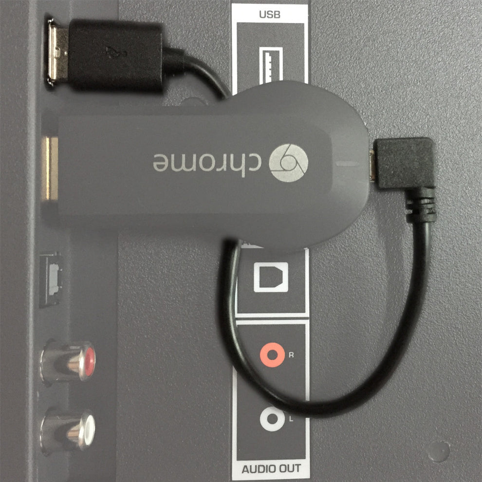Mini Power Cable for Chromecast. Provides Chromecast Power – Exinoz