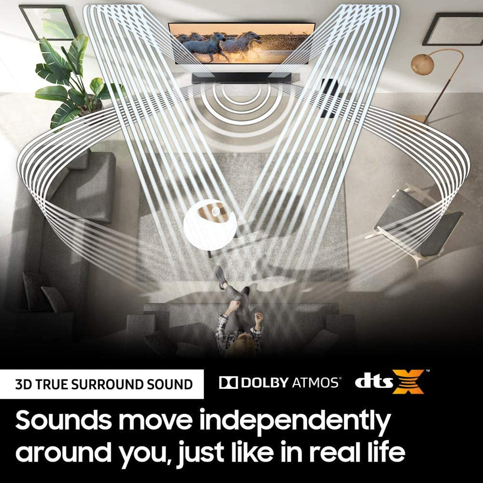 SAMSUNG HW-Q900T 7.1.2ch Soundbar with Dolby Atmos/ DTS:X and Alexa Bu ...